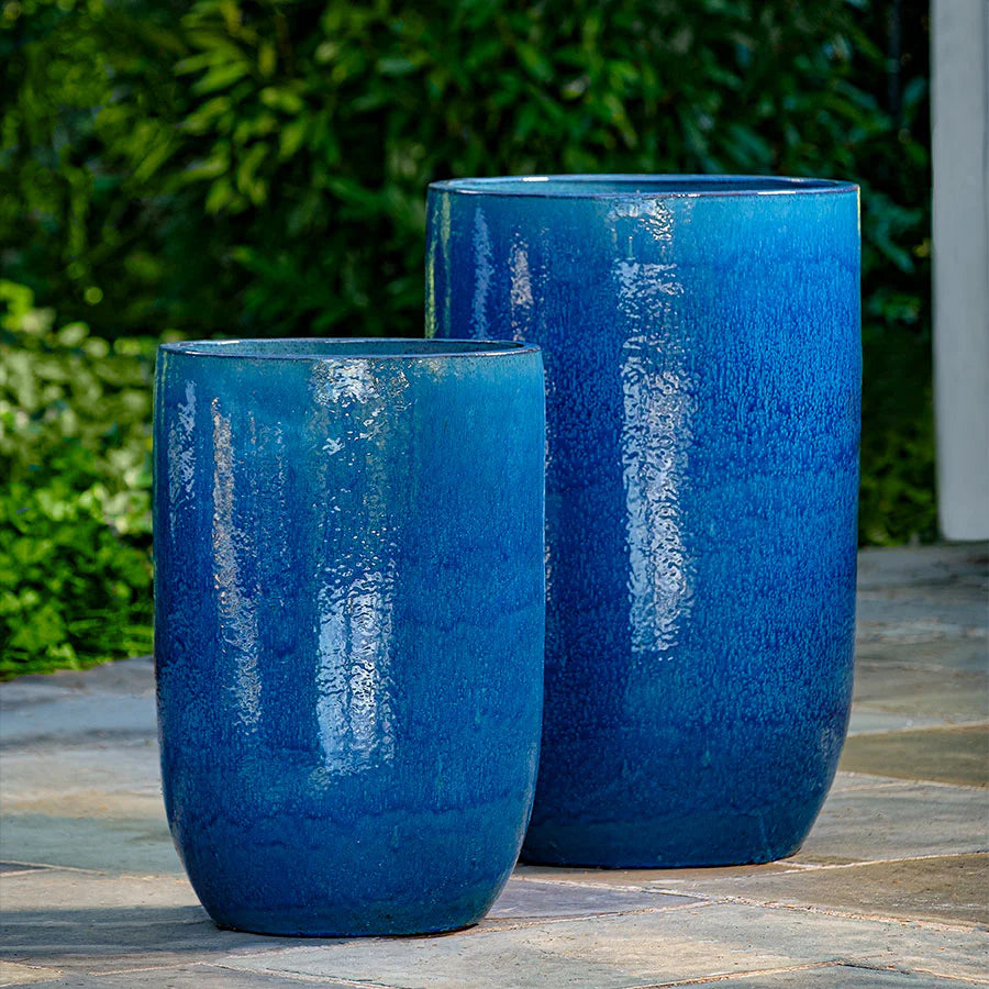 Cole Planter - ‘Cerulean Blue’ – Lumber + Linen